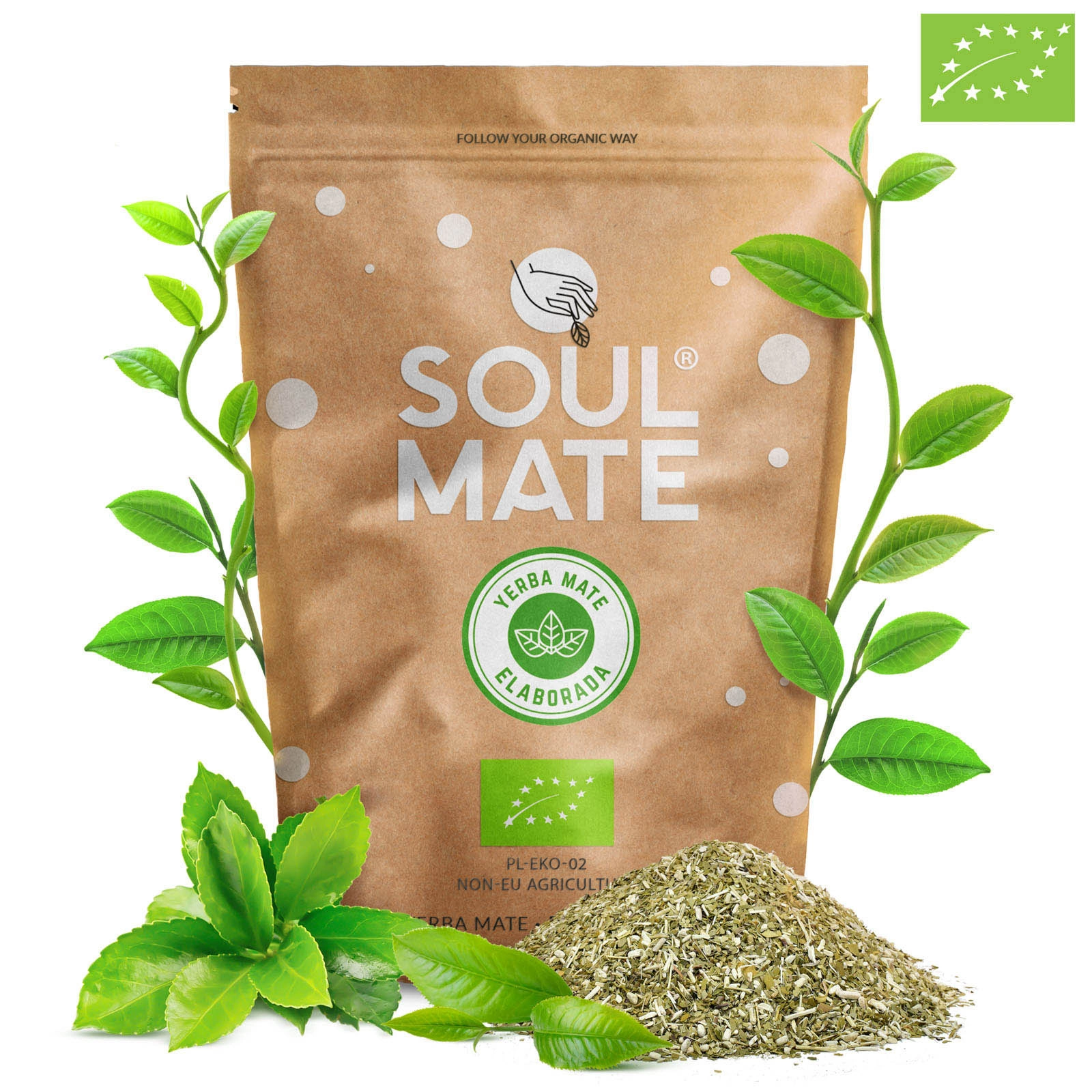 Soul Mate Orgánica Elaborada 0,5 kg (økologisk) 500g \ Sin Humo ...